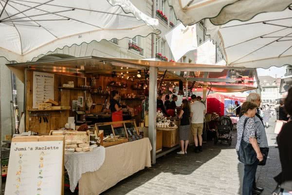 Jumi: Käse und Fleisch auf dem Märit - Bärner Meitschi