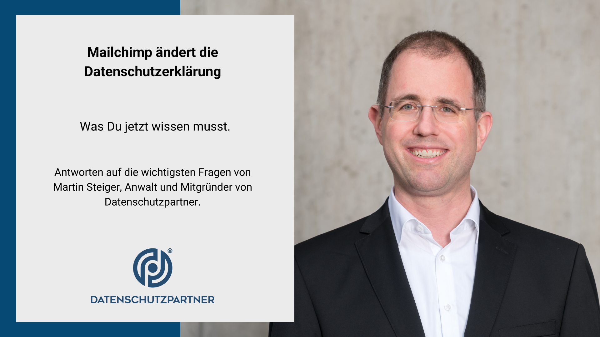 Mailchimp ndert Die Datenschutzerkl rung Datenschutzpartner