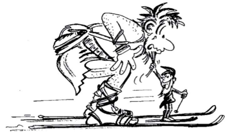 Skifahren – Agieren: Riese und Zwerg » mobilesport.ch