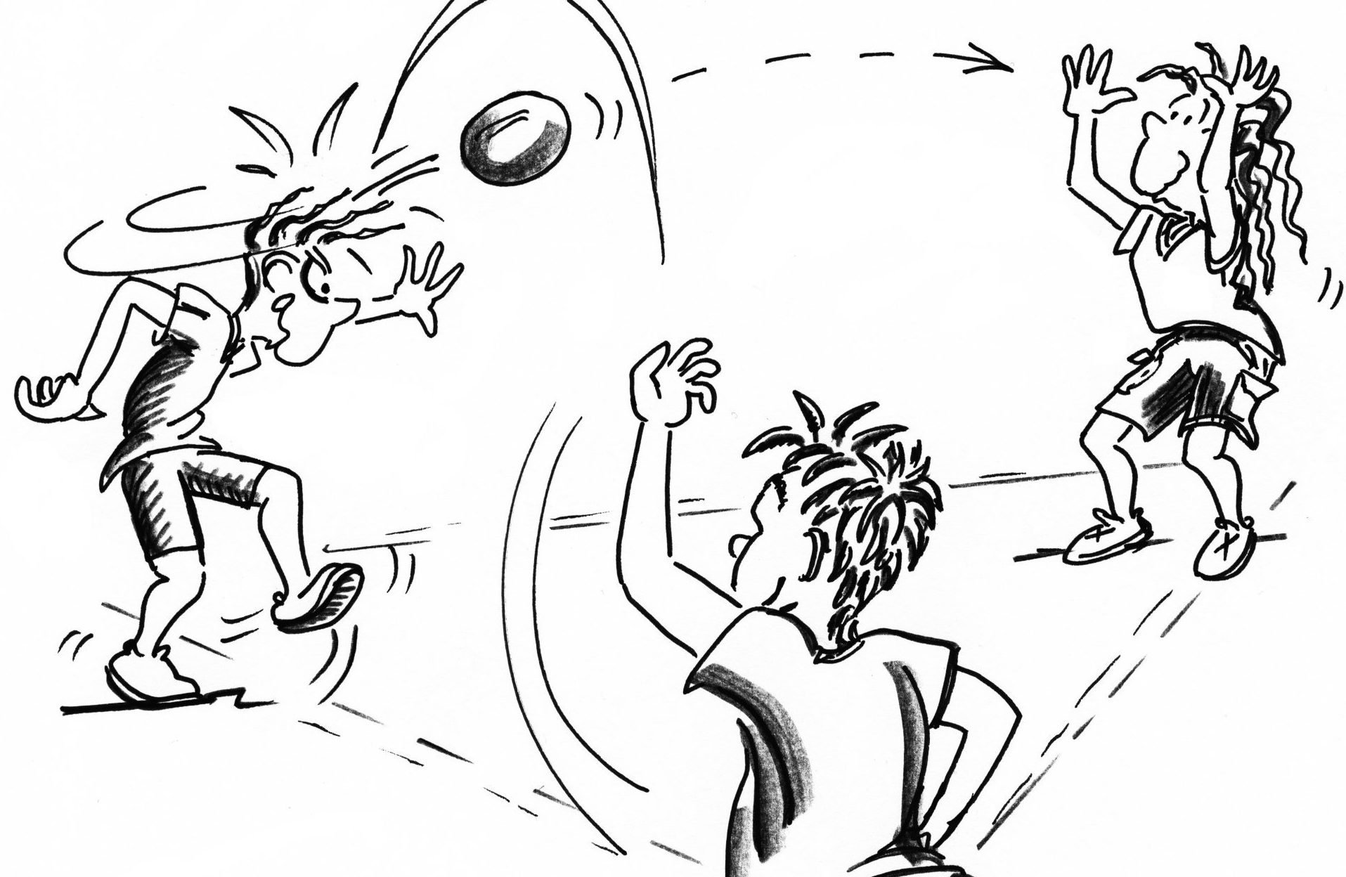 Coole Ballspiele – Headis: Dreieck » mobilesport.ch