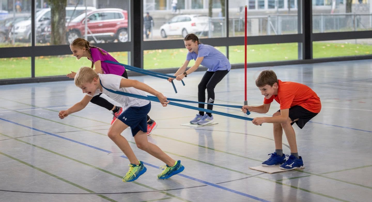 Leichtathletik – Erscheinungsformen: Sich selbst oder einen ...