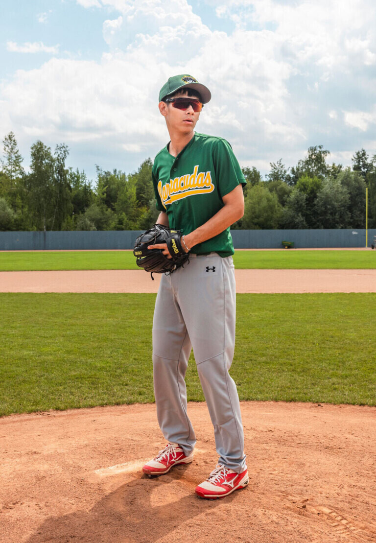 Baseball – Erscheinungsformen: Defensive – Als Pitcher kontrolliert ...