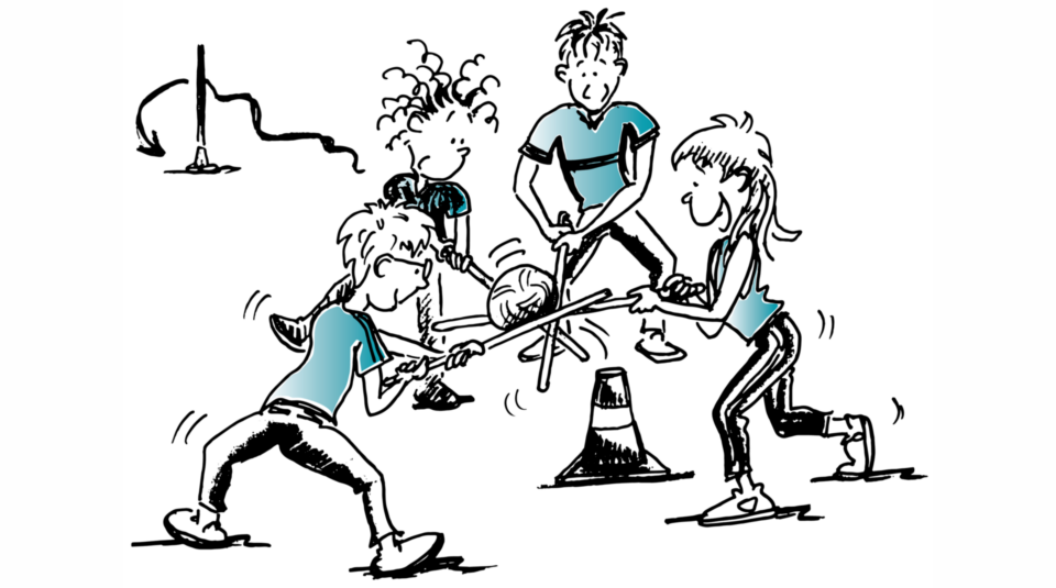 Über Teamwork zum Star: Good Practice – Stafettenspiele » mobilesport.ch