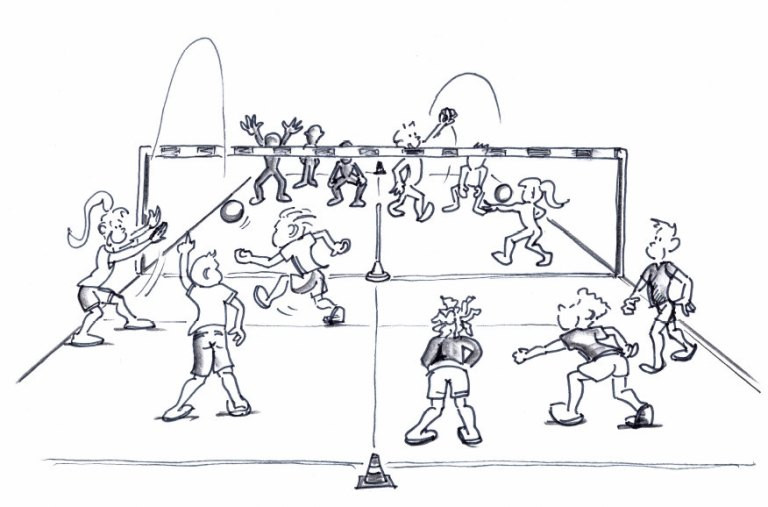 Faustball – Trainingsformen zu den Erscheinungsformen: Den Ball ...