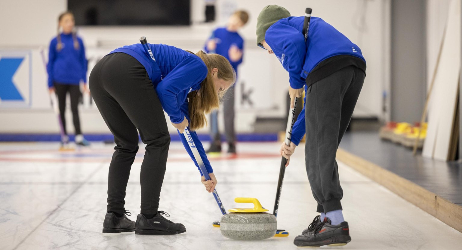 Curling – Trainingsformen zu den Erscheinungsformen: EF 3 – Den Stein ...