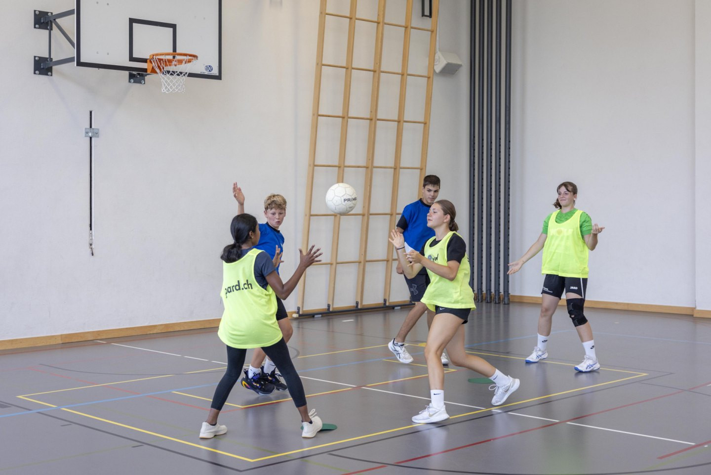 Korbball – Trainingsformen: Den Angriff erfolgreich abschliessen ...