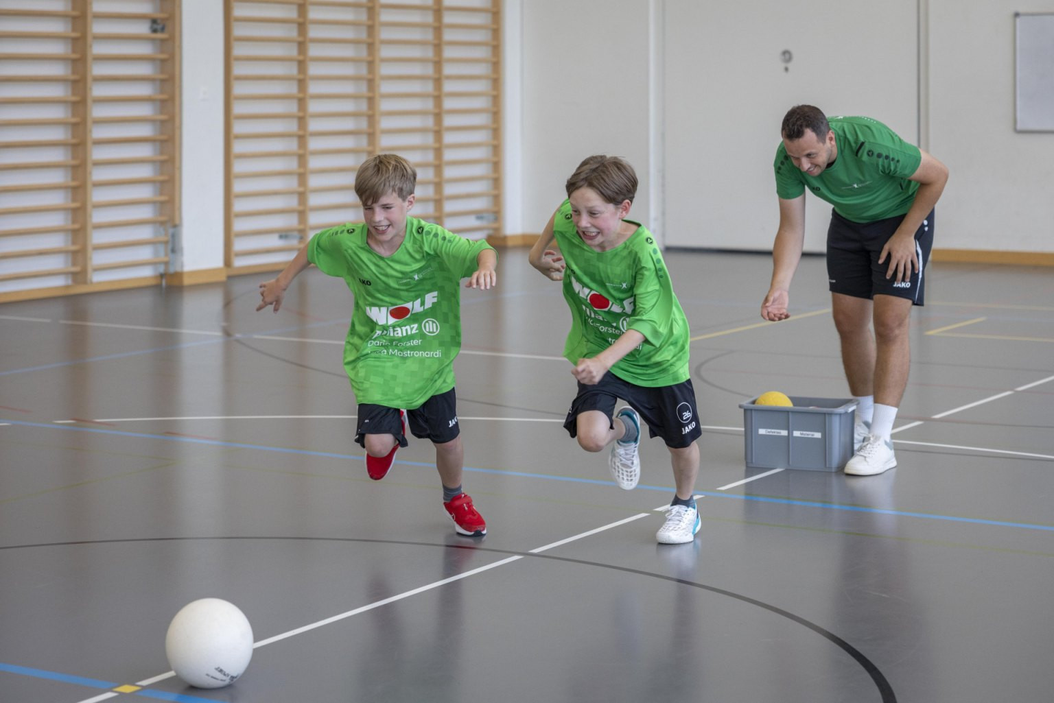 Korbball – Trainingsformen: Den Ball überzeugt erobern » mobilesport.ch