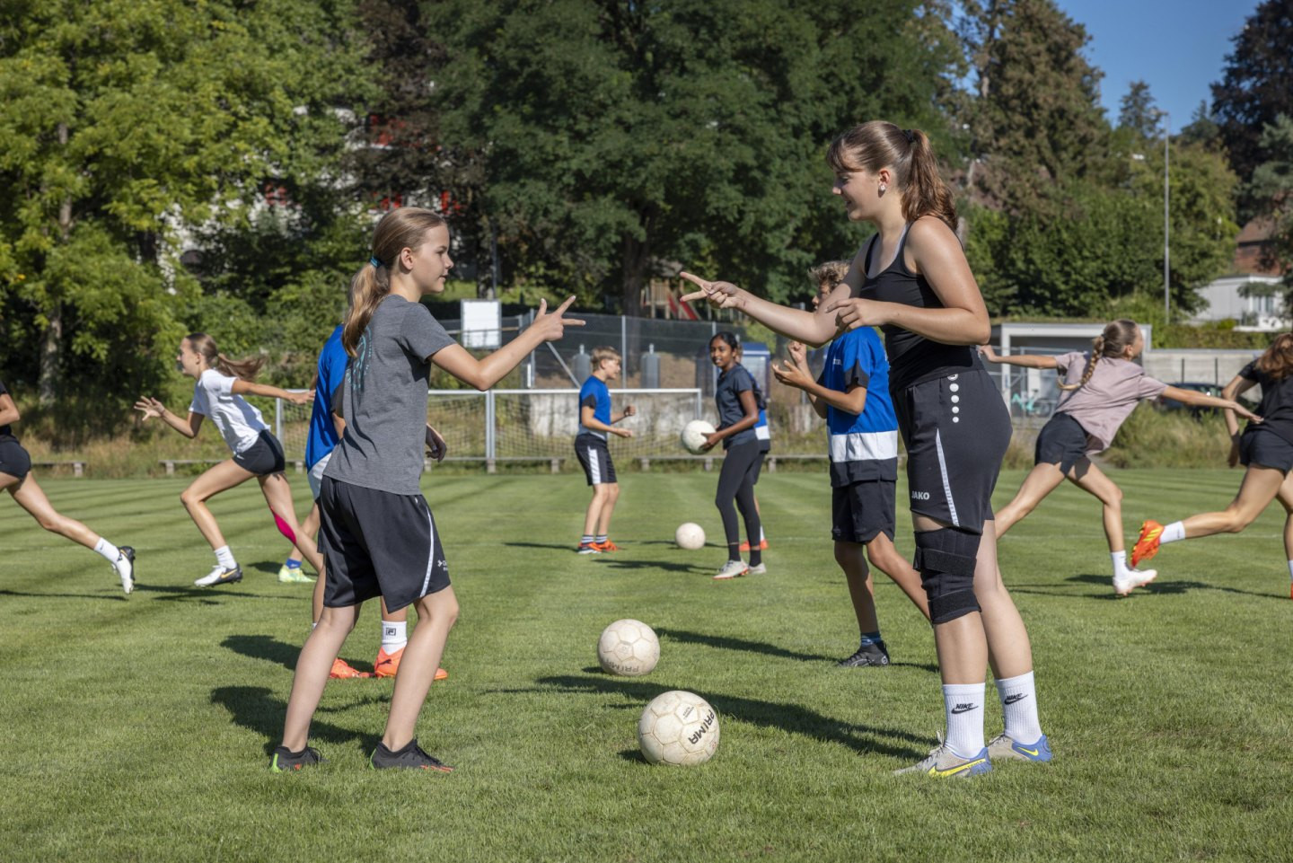 Korbball – Trainingsformen: Nach Ballverlust oder Ballgewinn rasch ...