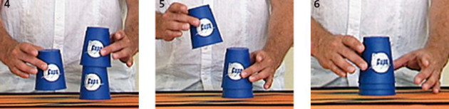 Trickreiche Spiele – Sport Stacking: Der Dreierturm » mobilesport.ch