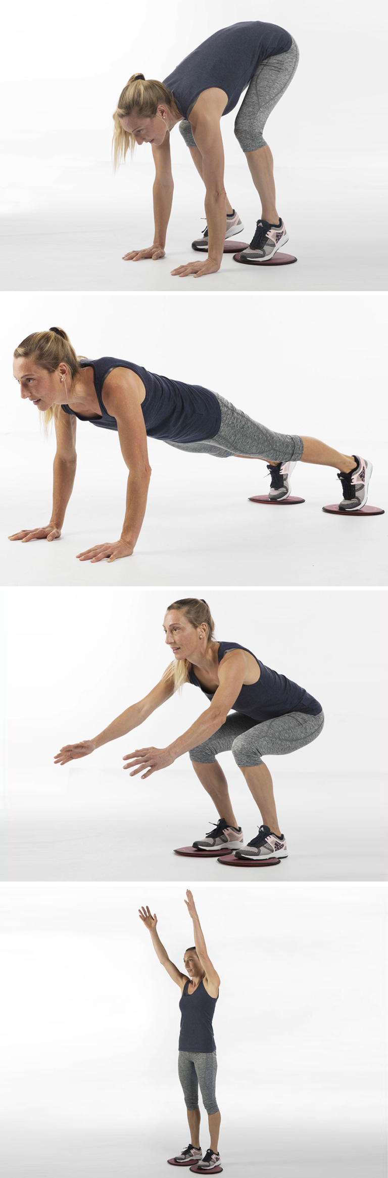 Training mit Hilfsmitteln – Sliding Pads: Sliding Burpee » mobilesport.ch