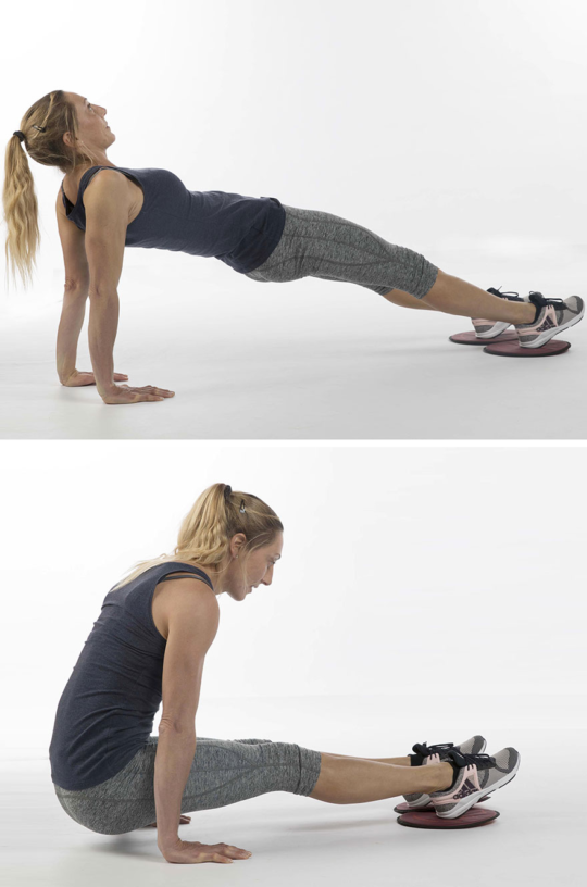 Training mit Hilfsmitteln – Sliding Pads: Core Lift » mobilesport.ch