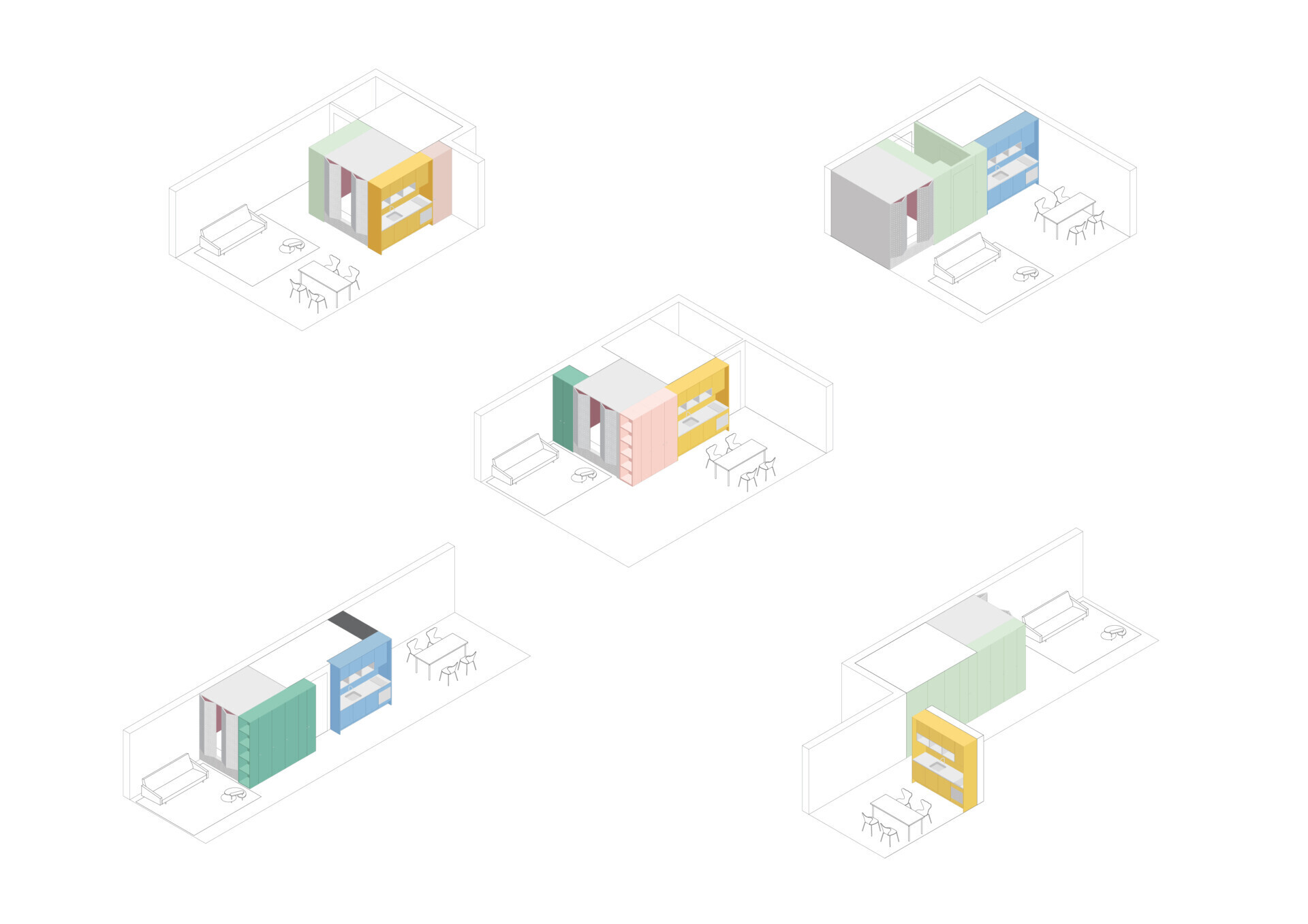 Grosszügig wohnen auf kleinem Raum