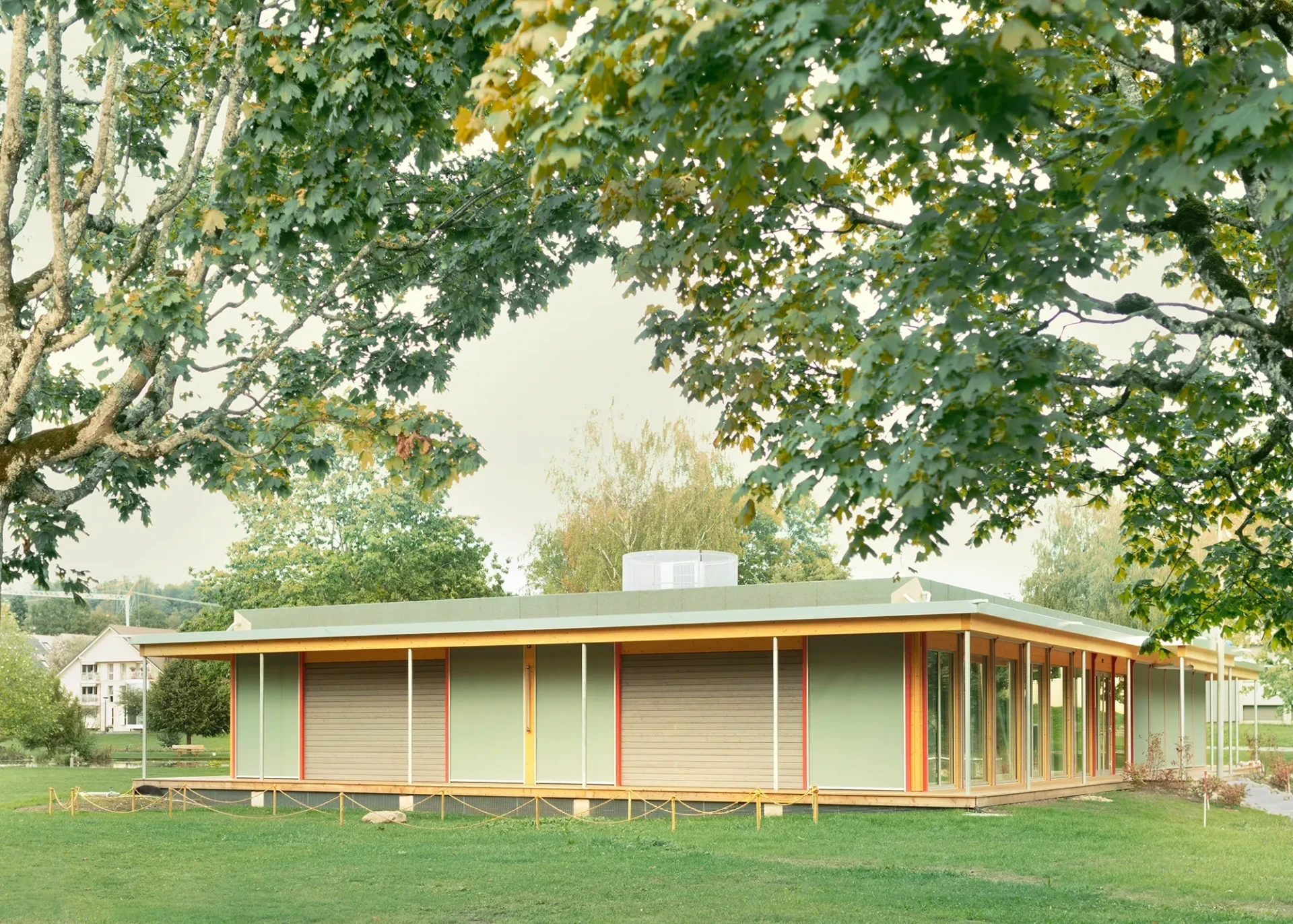 Un pavillon très abouti né dans l'urgence