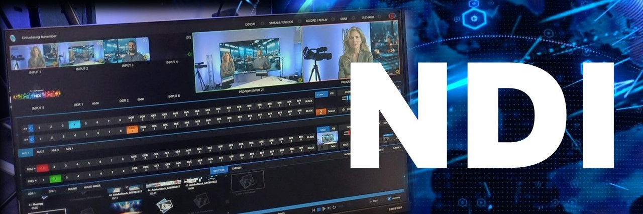 IP basierte Videoproduktionen mit NDI » Ganz Supravision AG