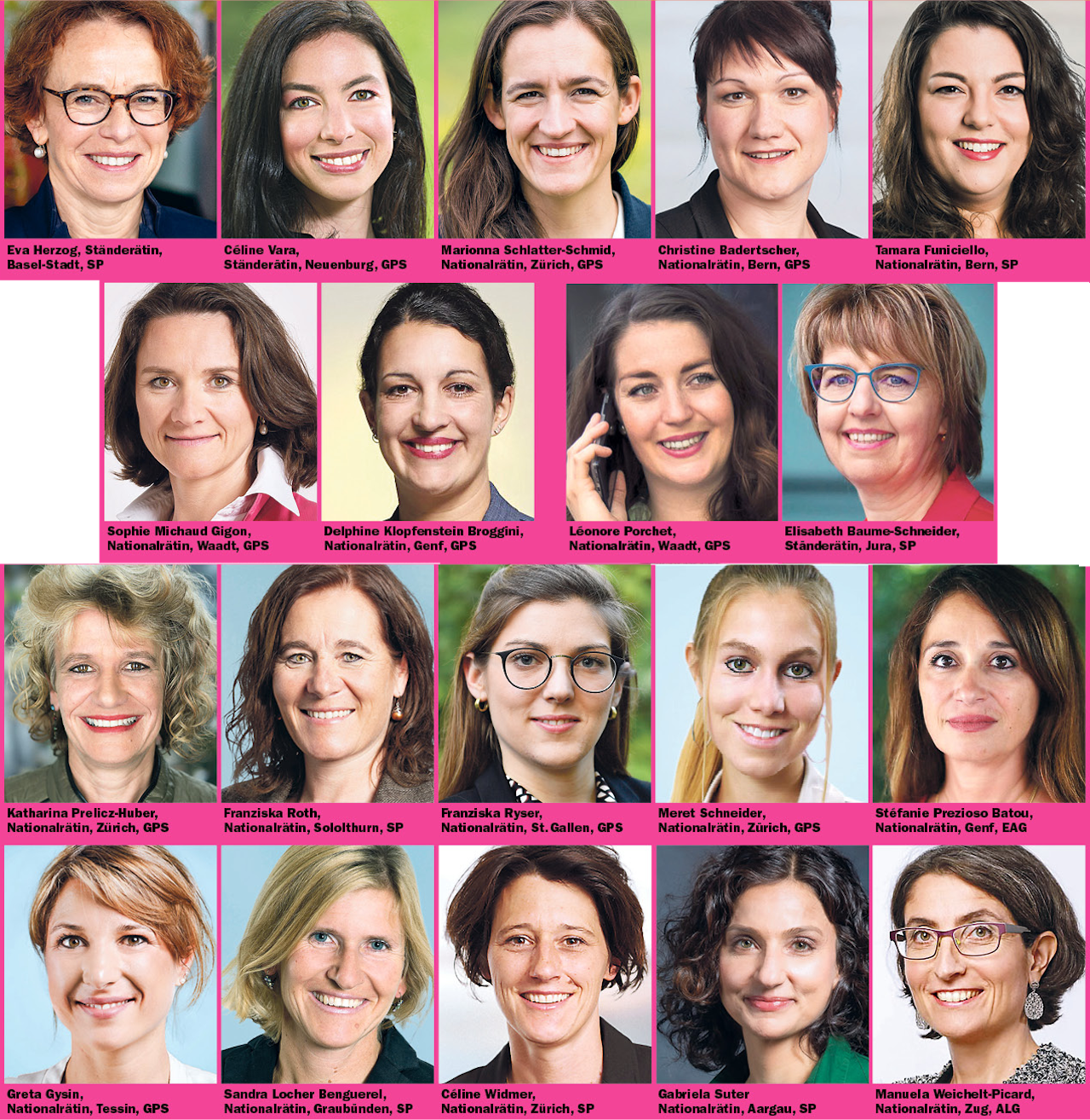 Neue Frauen hat das Land » workzeitung.ch